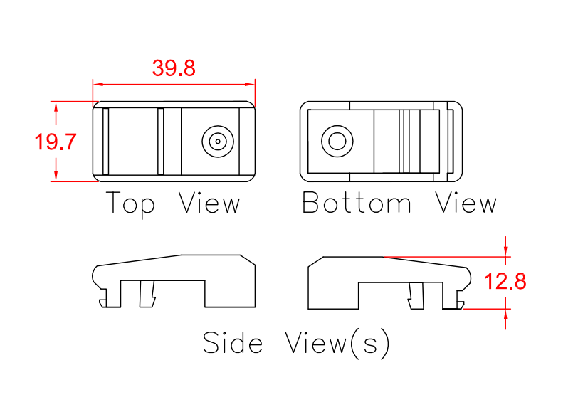 Upvc Run Up Riser Block For Duraflex Profile Upvc Doors & Windows White ...