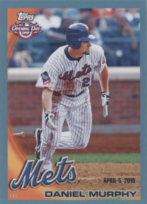 2010 Topps Opening Day - Daniel Murphy #48 Blue /2010 for sale online ...