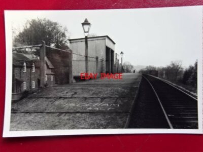 PHOTO DARKROOM - BOLHAM HALT RAILWAY STATION (2) GWR TIVERTON - COVE ...