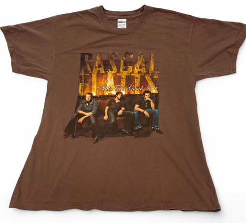 Rascal Flatts Still Feels Good Gildan Band Tour Concert T-Shirt Size L ...