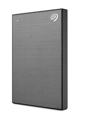 Seagate One Touch 1TB Grey Portable External Hard Drive2.5" USB3.0 FAST ...