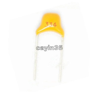 100Pcs NEW 50V 0.33uF 330nF 334 Monolithic Ceramic Chip Capacitor UK | eBay