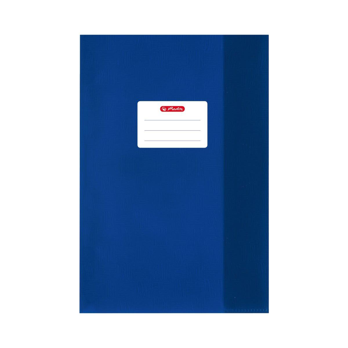 Herlitz Hefthülle Heftumschlag Baststruktur mit Namensetikett in A5 ...
