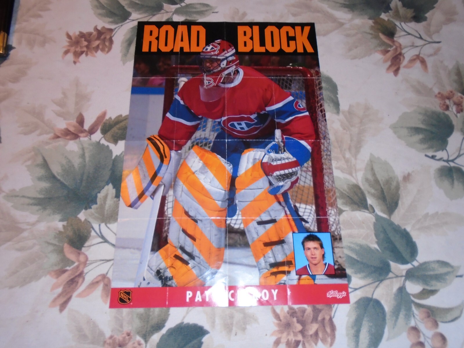 PATRICK ROY MONTREAL CANADIENS POSTER COLOR 8 x 11 inches 1992-1993 | eBay