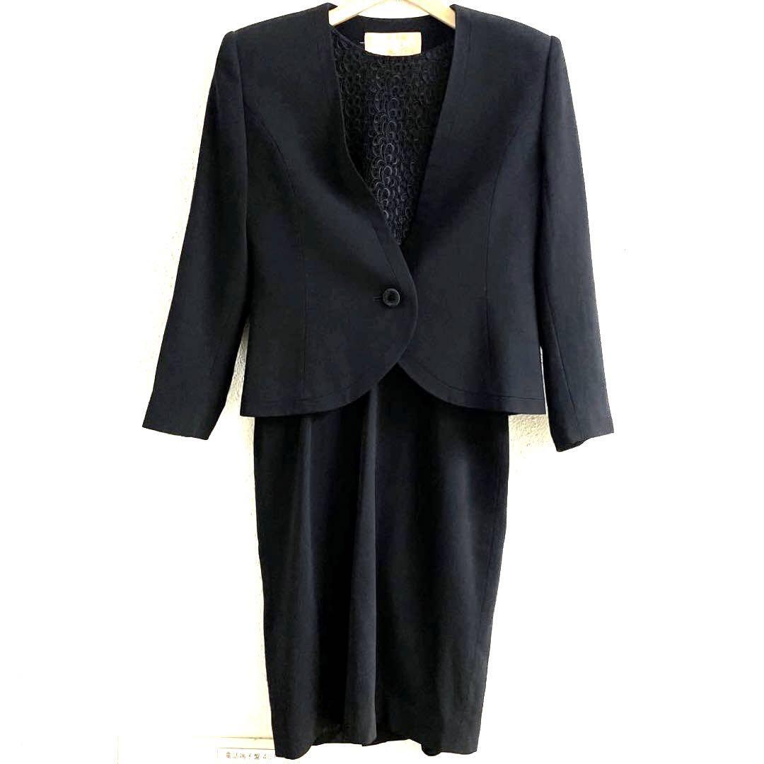 Chloe Black Formal One Piece Suit Setup 9 Japan - Gem