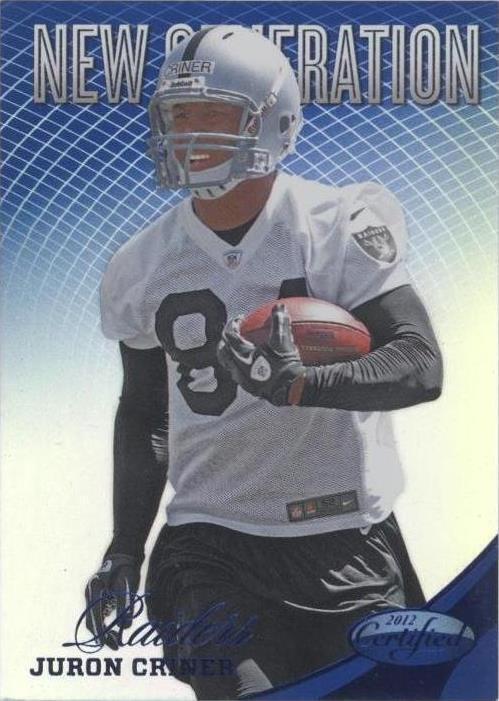 2012 Panini Certified - New Generation Juron Criner #278 Mirror Blue ...