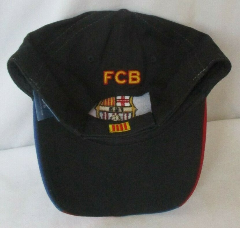 OFFICIAL FCB FOOTBALL CLUB BARCELONA ADJUSTABLE CAP HAT | eBay