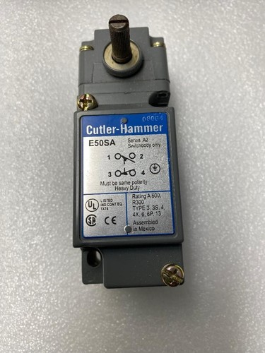 New Cutler Hammer E50AR1 Rotary Limit Switch Ser A2 E50DR1 E50SA E50RA ...