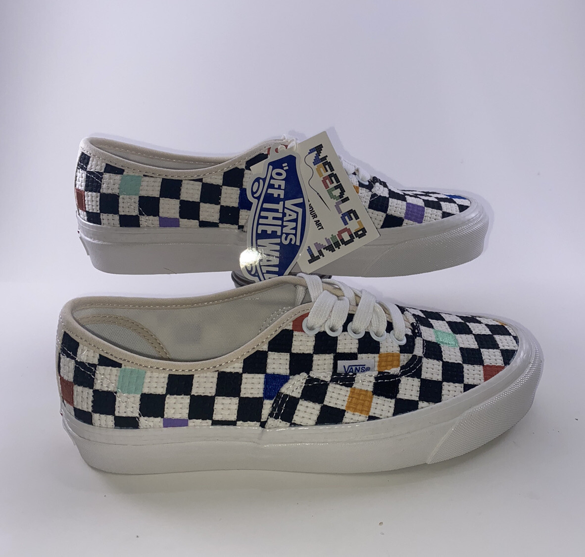 New Vans Authentic 44 DX Anaheim Factory Needlepoint/Checkerboard ...