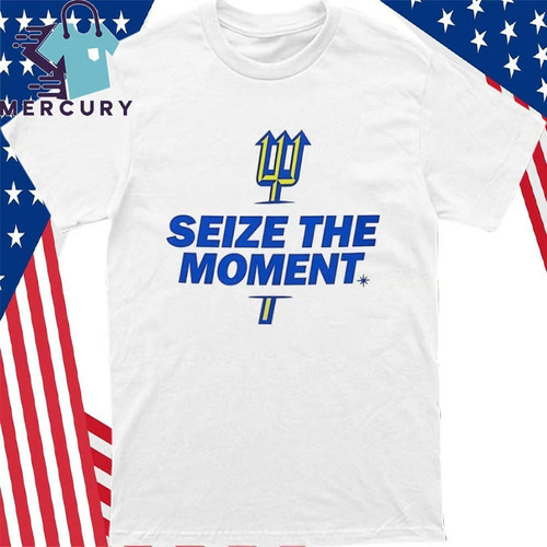 Mariners Seize The Moment Baseball Tridents Up Shirt | eBay