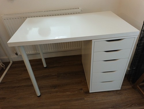IKEA Alex Desk White | eBay UK