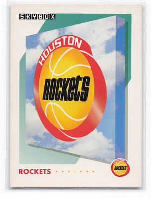 Houston Rockets 1991-92 SkyBox #360 Basketball Houston Rockets | eBay