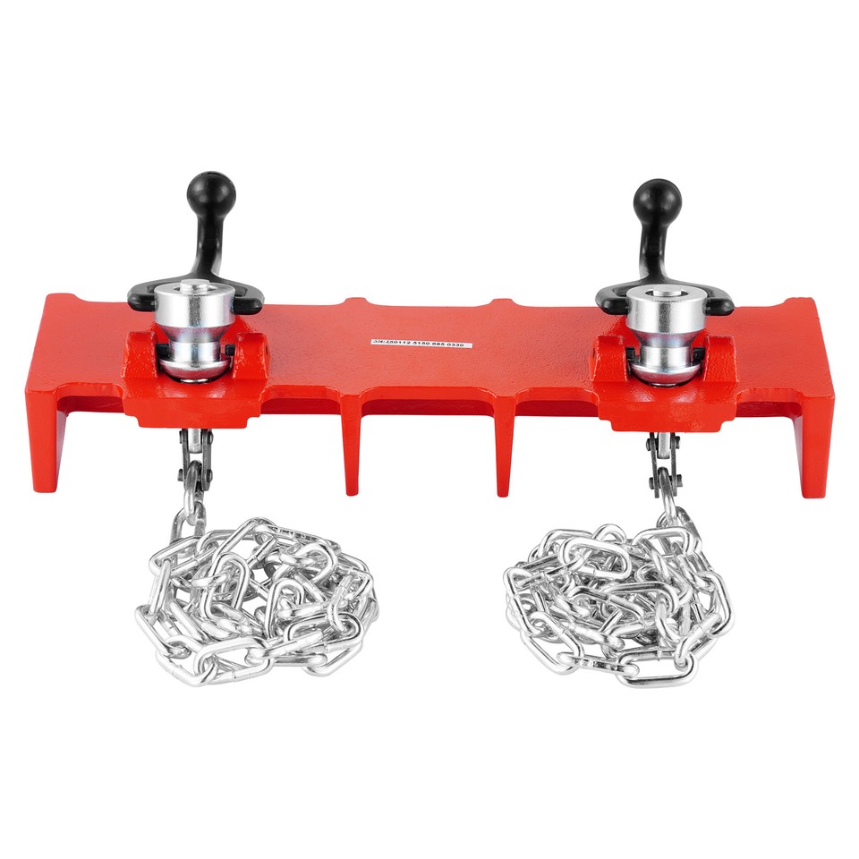 VEVOR Pipe Welding Vise 1/2" to 8" Pipe Welding Clamp with Dual Chains ...