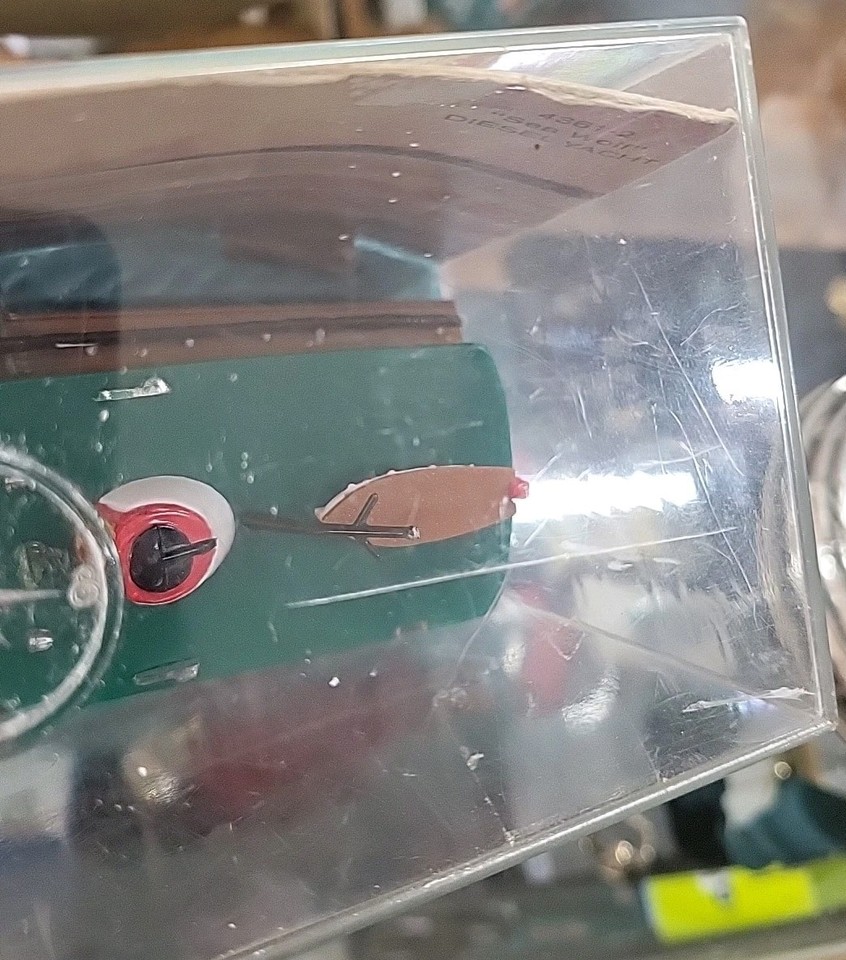 1966 IDEAL TOY MOTORIFIC BOATERIFIC SEA WOLF BOAT DIESEL YACHT 4361-2 ...