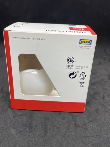 50 Pack x (2) 100 Bulb IKEA Solhetta LED E26 40w 450 lm Opal Globe Bulb, 2700 k | eBay