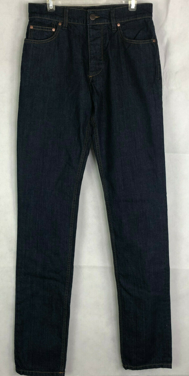 WVG Wolf Goat Womens Jeans Straight Leg Dark Wash Can… - Gem