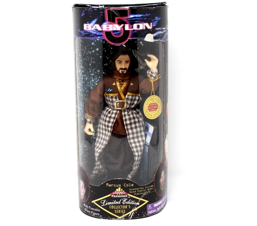 Babylon 5 Marcus Cole 9" Action Figure New 1997 Collector's Series ...