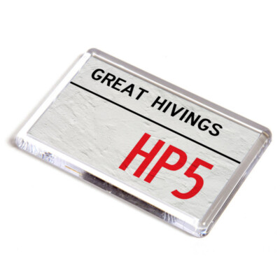FRIDGE MAGNET - Great Hivings HP5 - UK Postcode | eBay UK