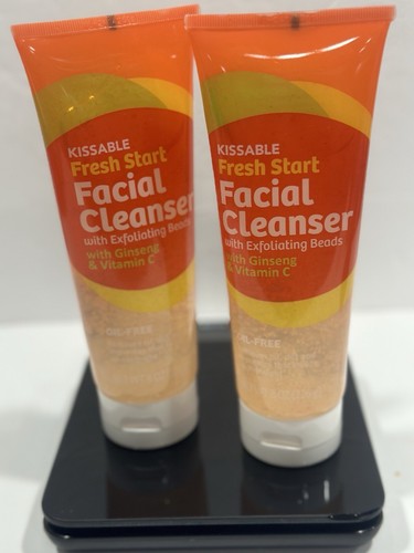 Kissable Fresh Start Facial Cleanser With Exfoliating Beads Pack Of 2 ...