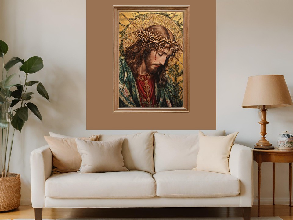 The Messiah - Jesus Christ - Savior - Son of God - 24x36 Oil Painting ...