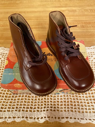 NOS Vintage 1950's Step Master Children's Shoes, Unworn, Original Box ...