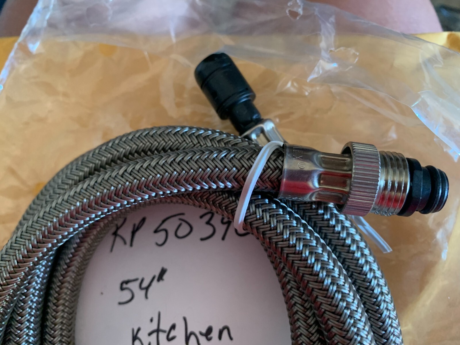 Delta RP50390 OEM Metal both Ends Hose & Clip | eBay