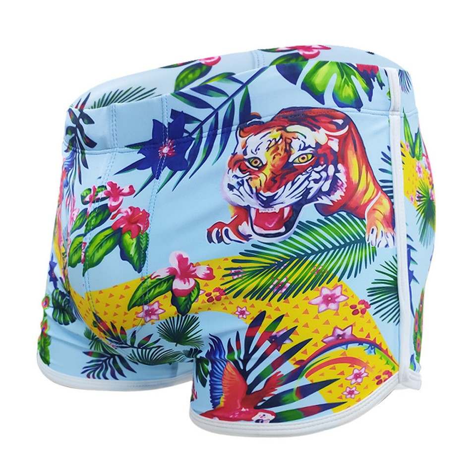 Men's Boxers Swim Briefs Swimming Shorts Trunks Swimwear Tiger Print | eBay