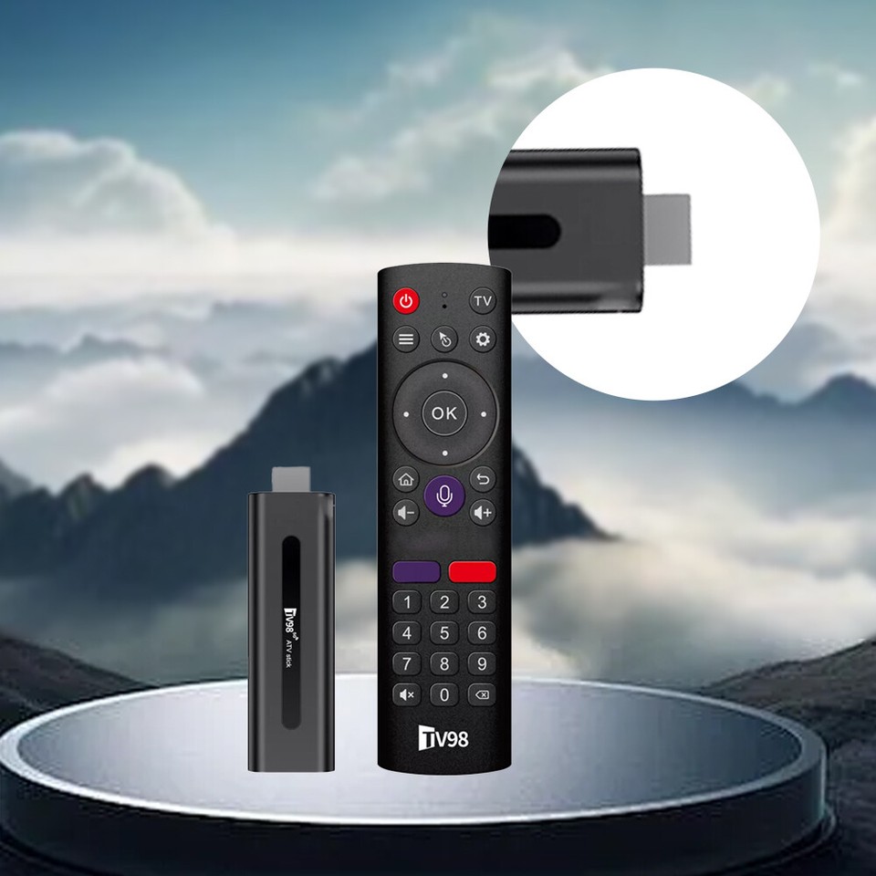 Android 14 TV Stick 4k HD Dual WiFi 5G Smart TV Box Streaming Media ...