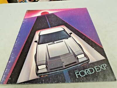 1982 FORD EXP Sales Brochure | eBay Australia