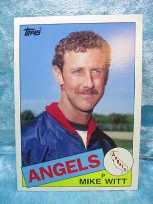 1985 Topps Giant Baseball card# 45 Mike Witt | eBay