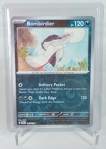 Bombirdier Hp 120 Uncommon Holo #147 Pokémon Card 2023 | eBay