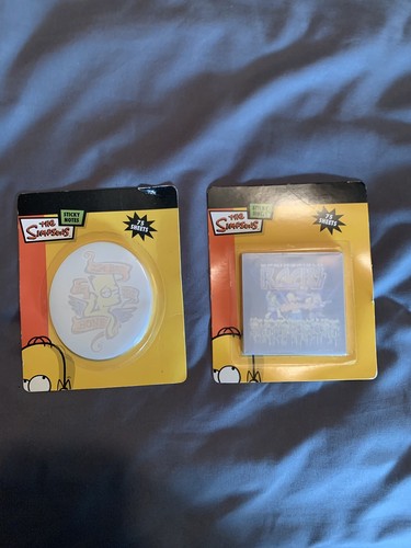 The Simpsons I’m Bad To The Bone & Springfield Rocks Sticky Notes 75 ...