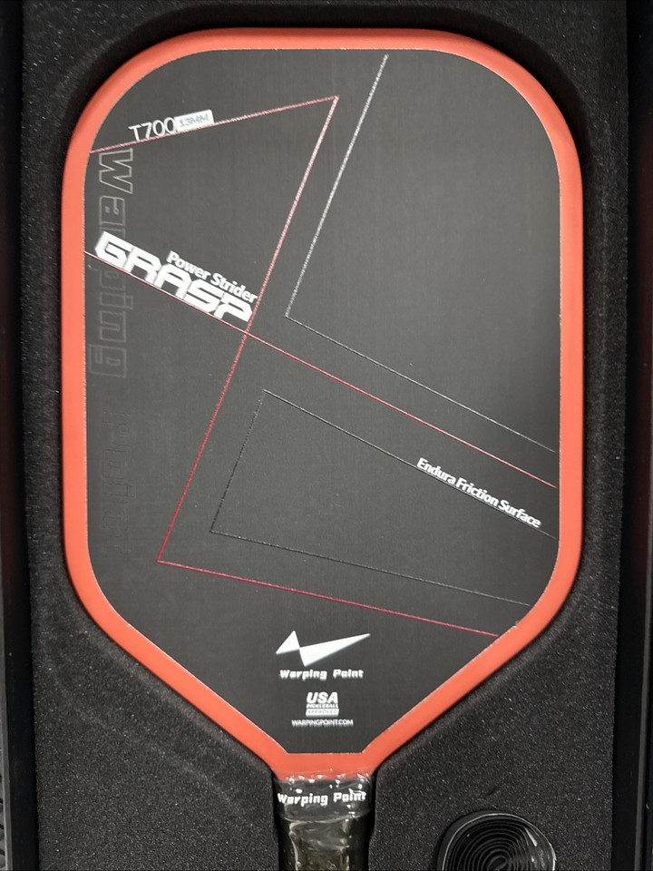 GRASP Warping Point Pickleball Paddle, T700 13mm Carbon Power Strider ...
