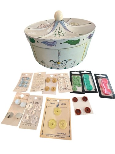 Vtg Guildcraft Carousel Big Top Horse Carnival Storage Decorative Tin ...