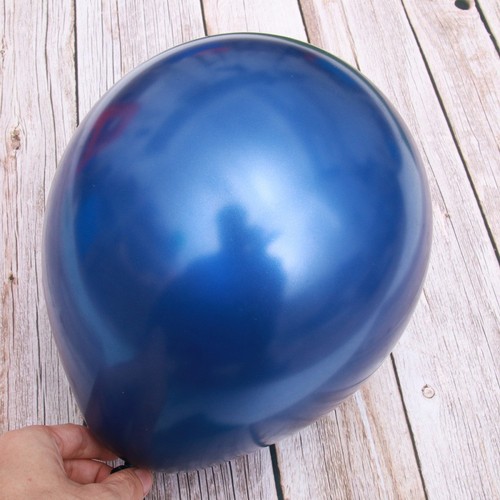 100 Pcs Latexballon Braut Blaue Luftballons Set Balloons Dunkelblau ...