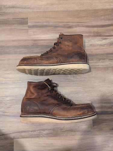 Red Wing Classic 1907 Moc Toe Boot for Men Size 10.5, Copper | eBay