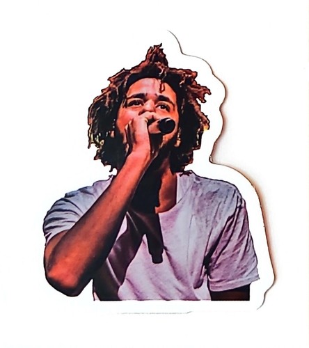 J Cole Rap Hip Hop Music Water Resistant Sticker | eBay