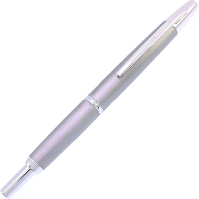 Pilot Capless Decimo 20 Colors 18K Fountain Pen Gray & Silver M Nib ...