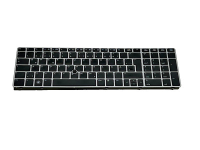 ️ HP EliteBook 8560p Full keyboard ( DE ) With Pointer 9Z.N6GUF.20 ...