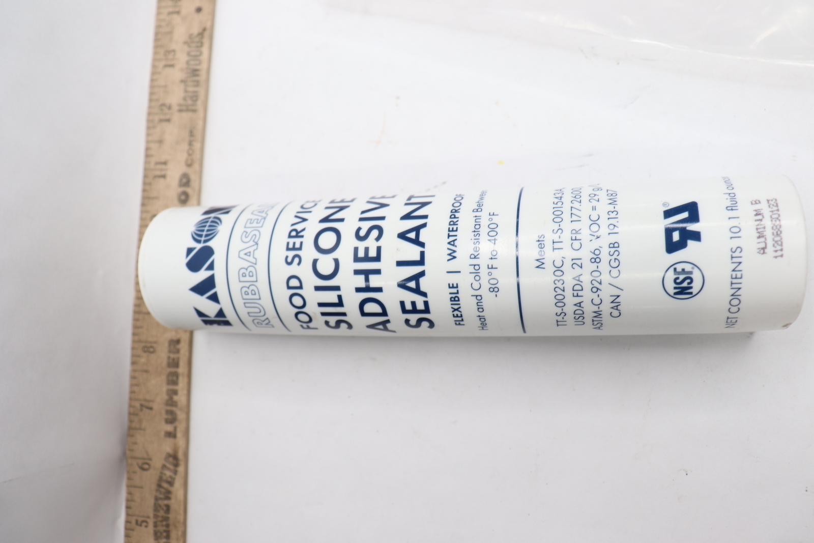 Kason Rubbaseal Silicone Sealant 10.3 oz. Tubes 637000000 for sale ...