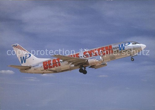 72201302 Flugzeuge Zivil Western Pacific Airlines Boeing 737-301 N301AU ...