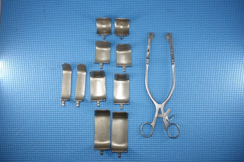 Codman 50-1380 Tiemann Cervicai Retractor with 10 Blades Self Retaining ...