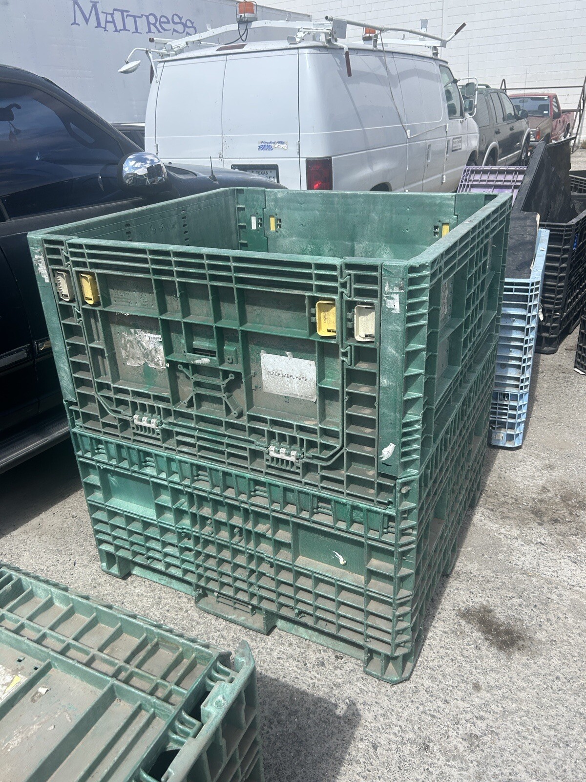 Collapsible Containers Pallet Boxes Tote Bin Orbis Ropak Buckhorn Arca ...