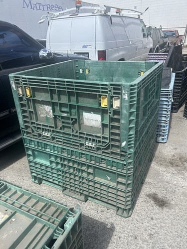 Collapsible Containers Pallet Boxes Tote Bin Orbis Ropak Buckhorn Arca ...