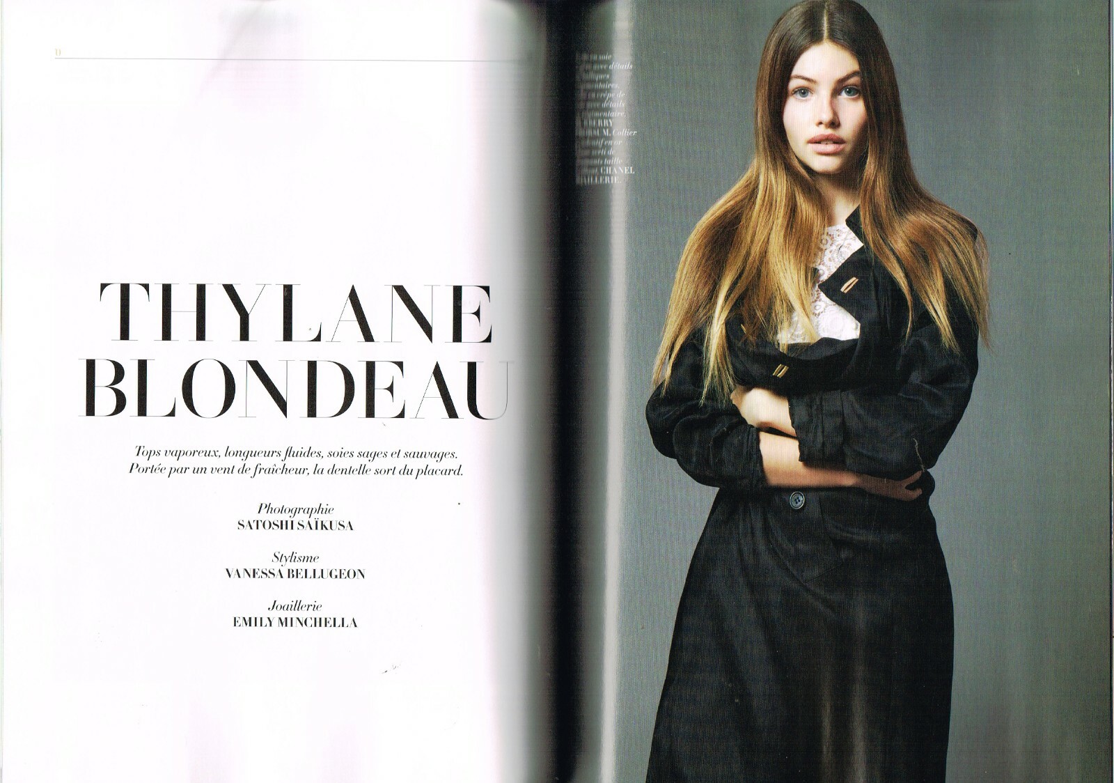 L'OFFICIEL 3/2016 ANGELINA WORETH Lottie Moss ANAIS GALLAGHER Justin ...