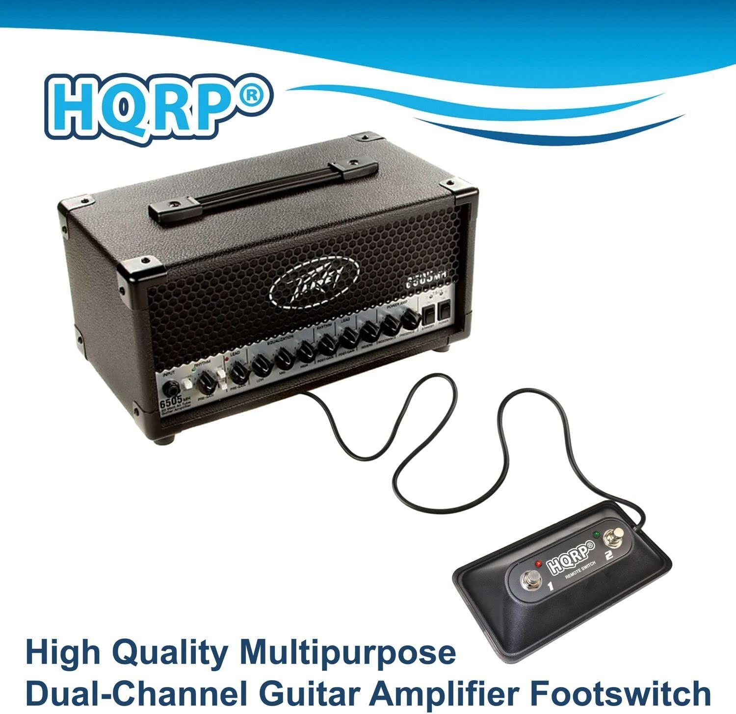 2-Button Guitar Amp Footswitch with LED for Marshall SV100RH, P802 | eBay