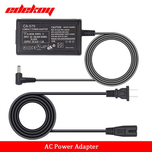 CA-570 CA570K Adapter/Charger For Canon ZR65MC ZR70MCDC10 DC100 DC19 ...