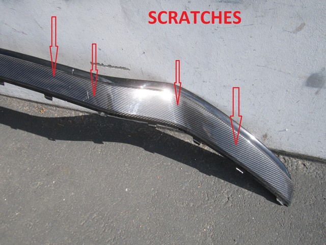 MERCEDES OEM Front Bumper Carbon Fiber Cover. Cls63 AMG 2058851874 for ...