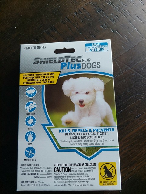 Shieldtec Plus for Small Dogs 5 to 15 Lbs. - 12 Month Supply Total for ...