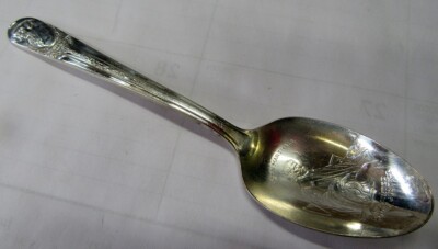 Pres John Adams-John Marshall Chief Justice silverplate souvenir spoon ...